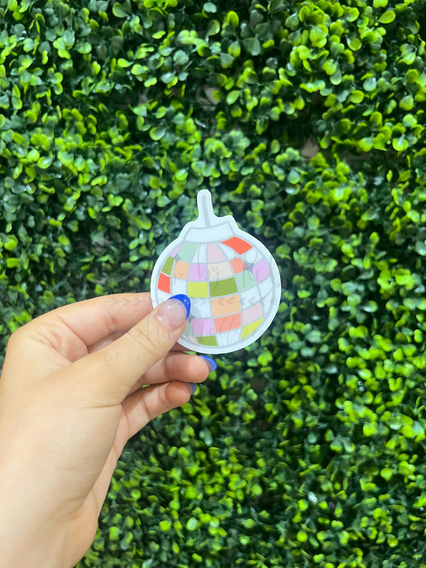 Doodles by Rebekah - Disco Ball Sticker