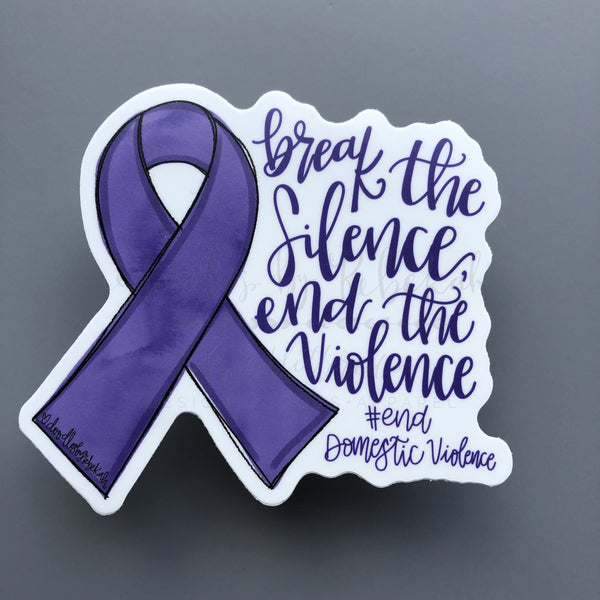Doodles by Rebekah - Domestic Violence Advocate Sticker