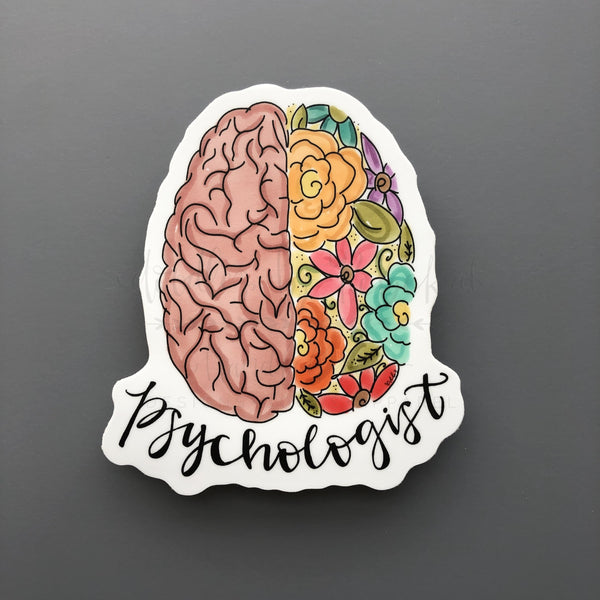 Doodles by Rebekah - Psychologist Sticker