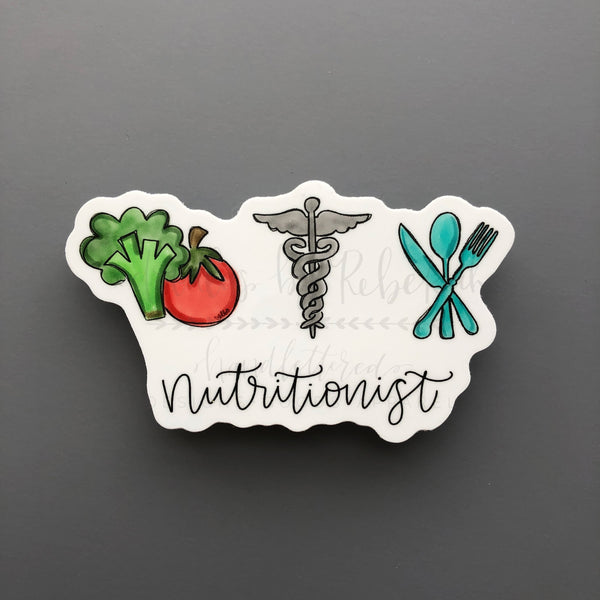 Doodles by Rebekah - Nutritionist Sticker