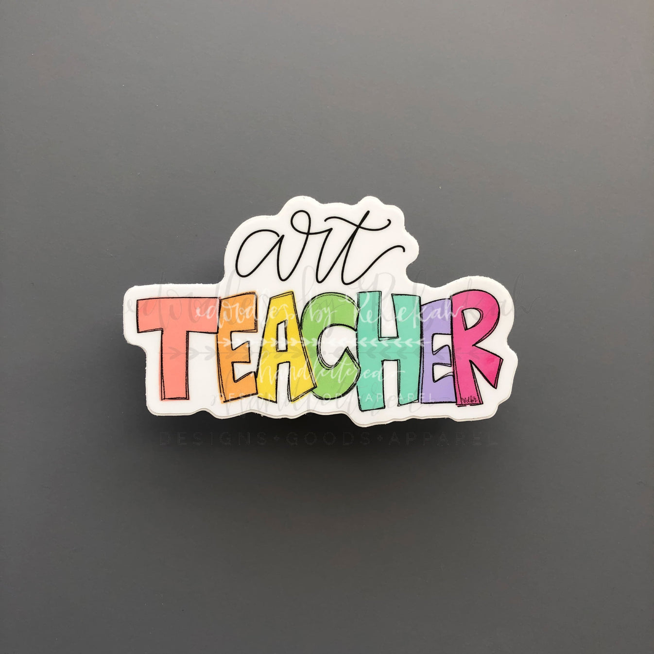 Doodles by Rebekah - Art Teacher Sticker