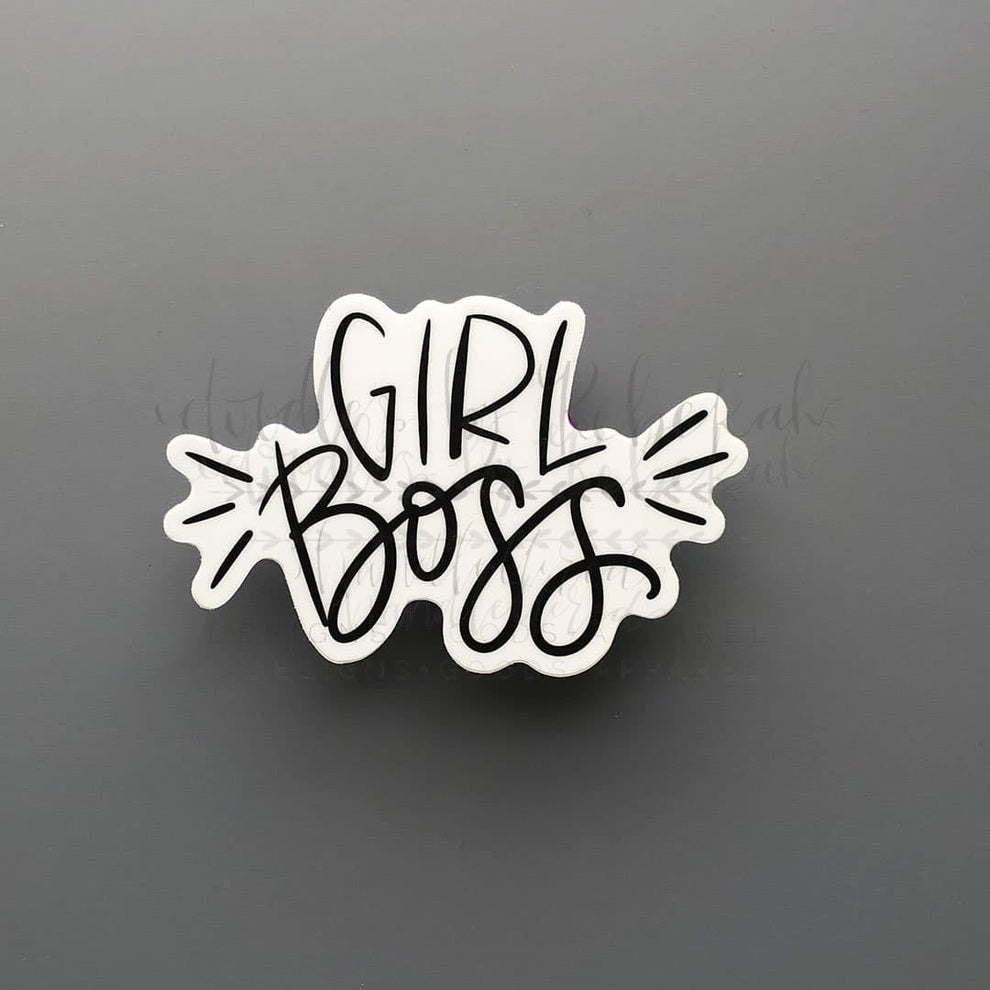 Doodles by Rebekah - Girl Boss Sticker
